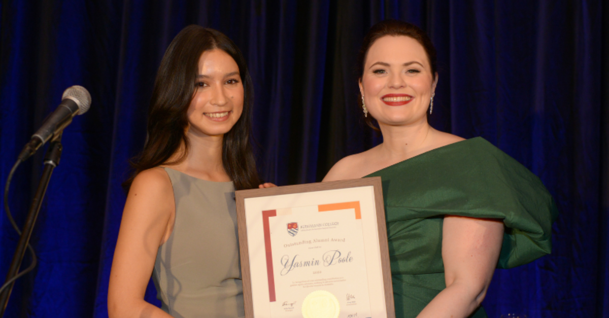2022 Award Winners | Burgmann College