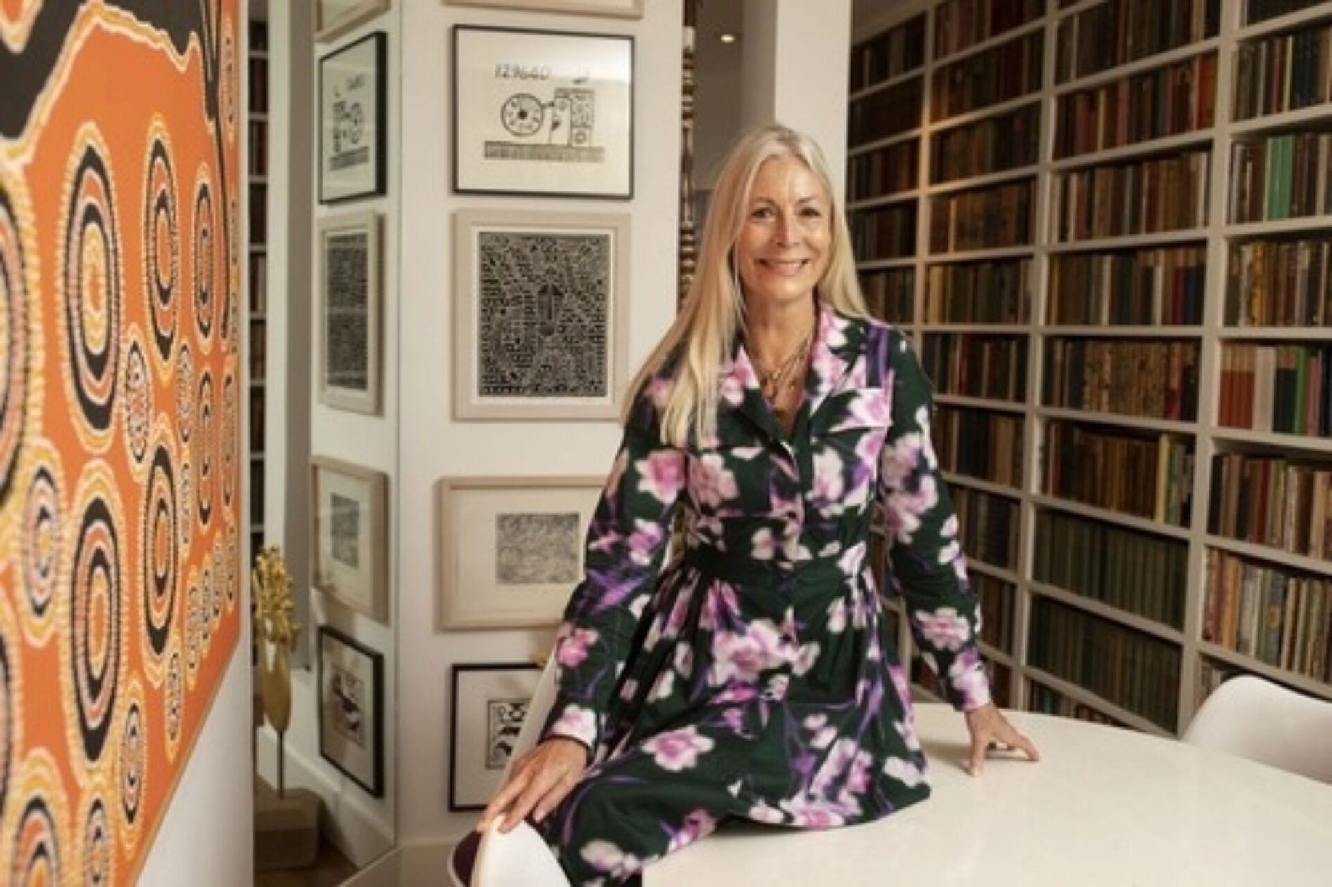 Love at first sight – Alumna Rebecca Hossack’s story | Burgmann College