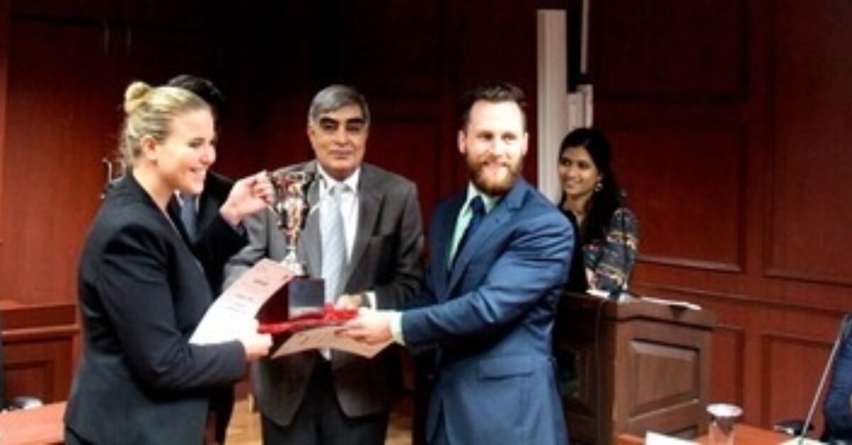 Michelle Page and Freddie Gollan win the NLU-Delhi Herbert Smith ...